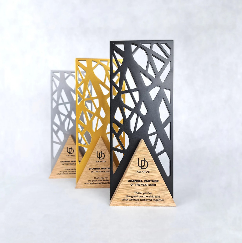 Reconocimiento modelo MESH - MDF color y Madera grabada | Miss Didáctica